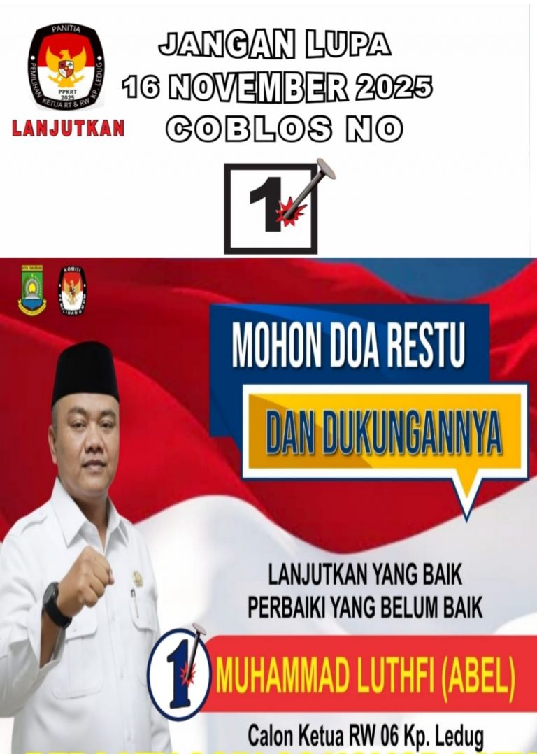 Melalui Proses Pencoblosan Akhirnya Muhammad Luthfi Kembali Terpilih ...